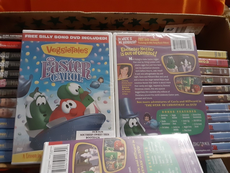 VEGGIETALES AN EASTER CAROL DVDS BRAND NEW | eBay