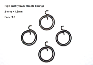 8 x Door Handle Springs 2 turns x 1.8mm thick for Repairs ...