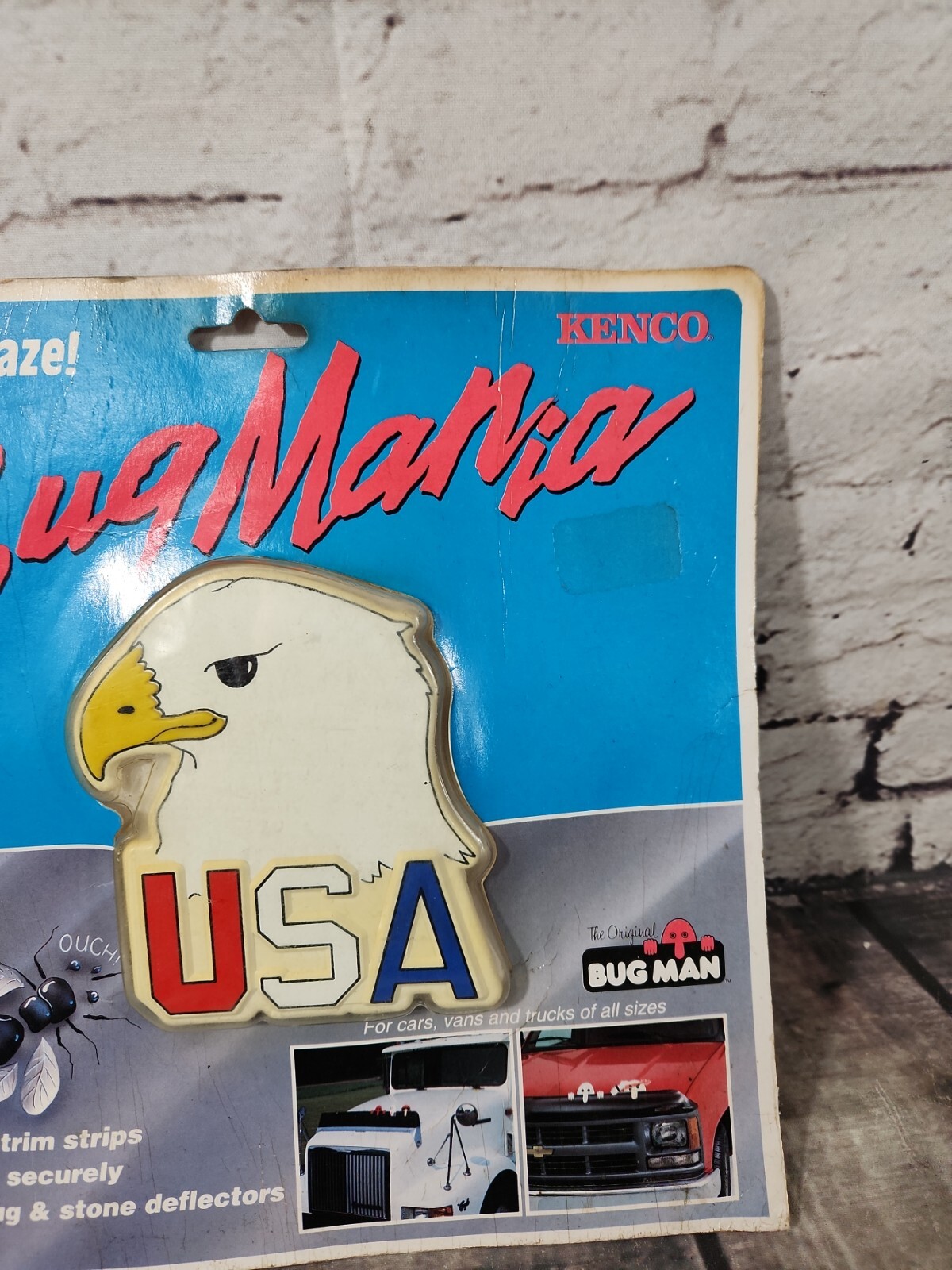 NOS Kenco Bugman Eagle USA Deflecta-Shield Bug Hood Shields Ford Chevy ...