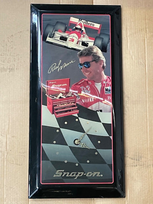 Snap On tools RICK MEARS MARLBORO RACING WALL CLOCK | eBay