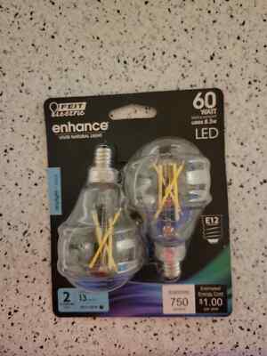 FEIT Electric 60W Replacement LED Bulbs Bight White A15, E12 | eBay