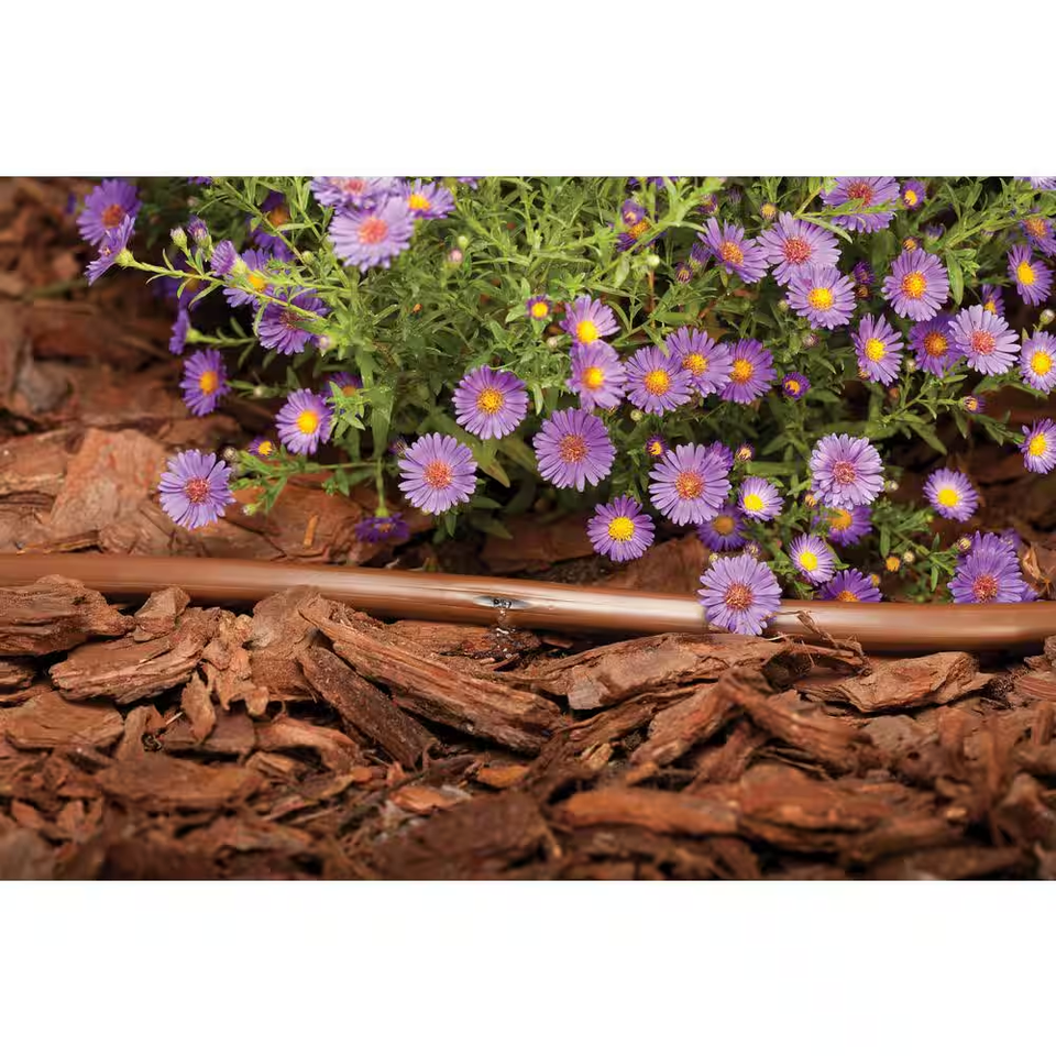 Rain Bird Drip/Emitter Line Tubing 18" Spacing Clog-Resistant 1/2" Dia ...