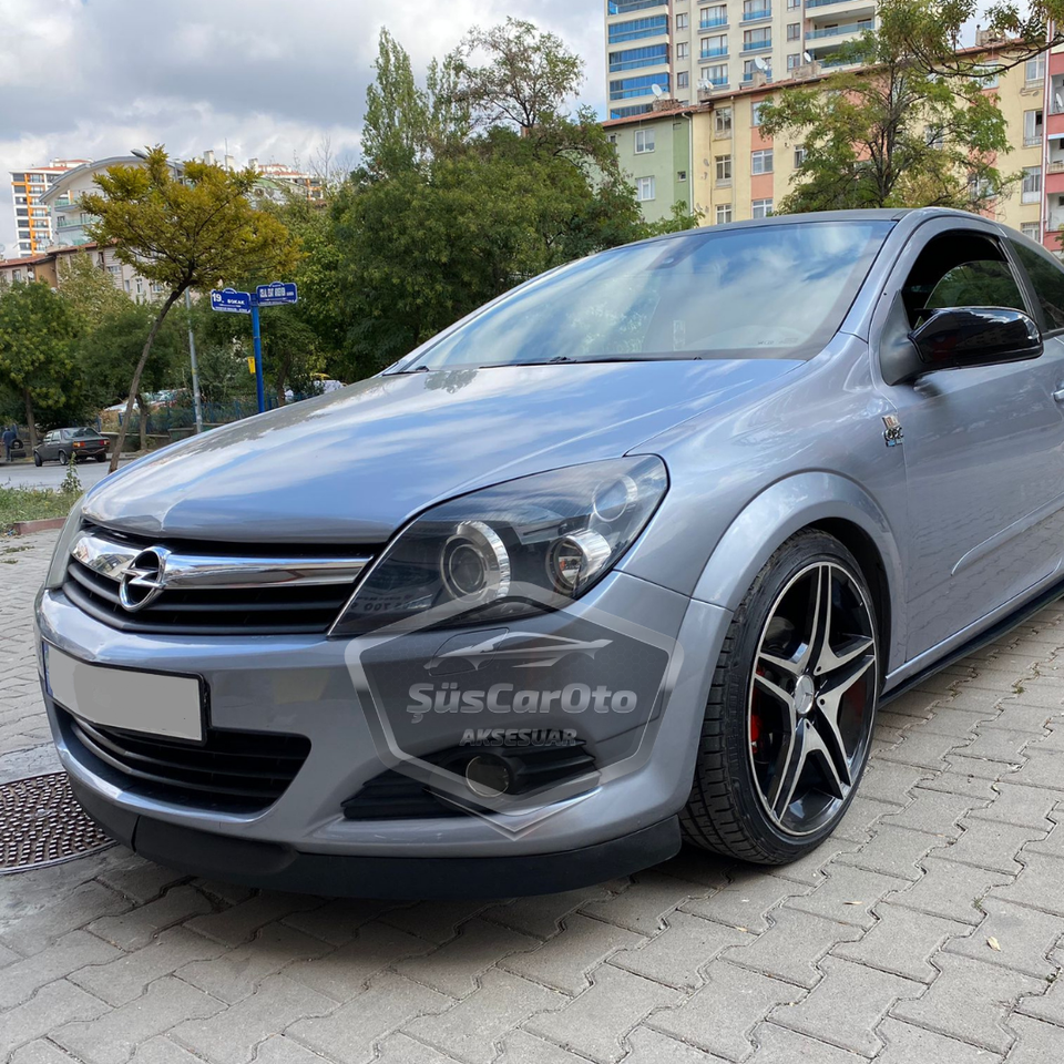 Front Bumper Lip Splitter 2 PCS – For Opel Astra H 2004-2014 – Flexible ...