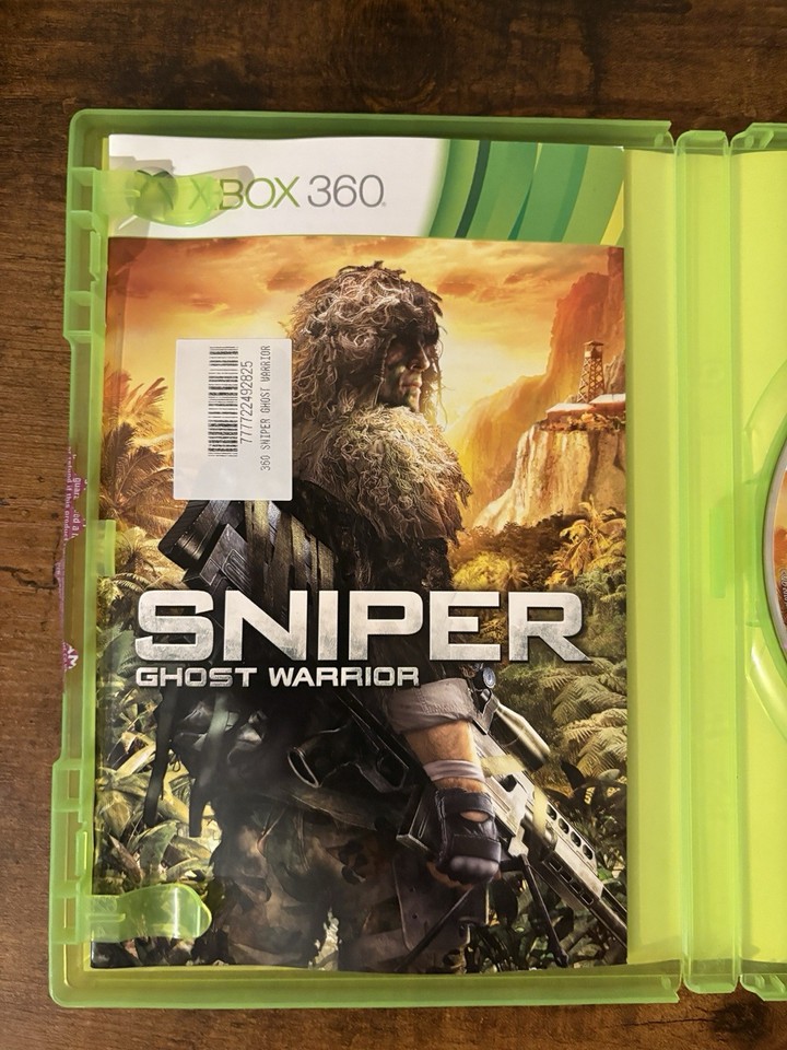 Sniper: Ghost Warrior Xbox 360 No Manual Good Condition | eBay UK