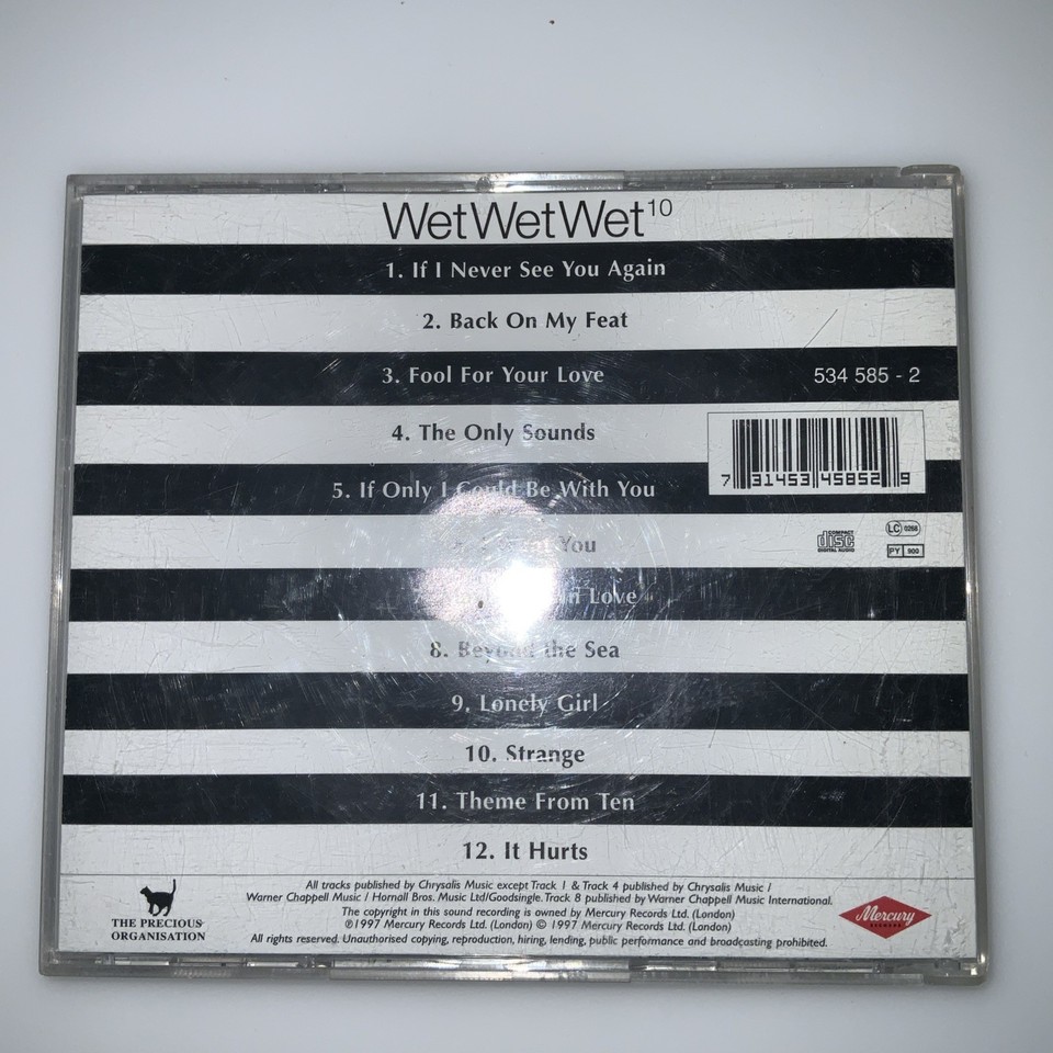 Wet Wet Wet - 10 music CD | eBay
