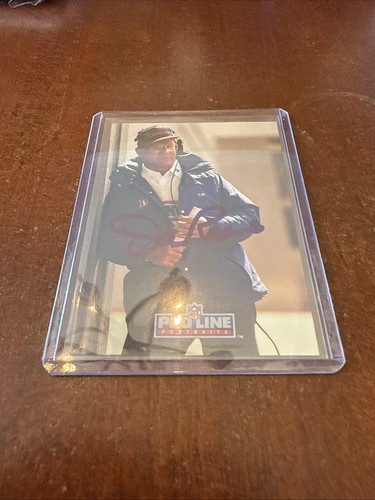 1991 Pro Line Portraits Auto Dan Reeves Auto #209 | eBay
