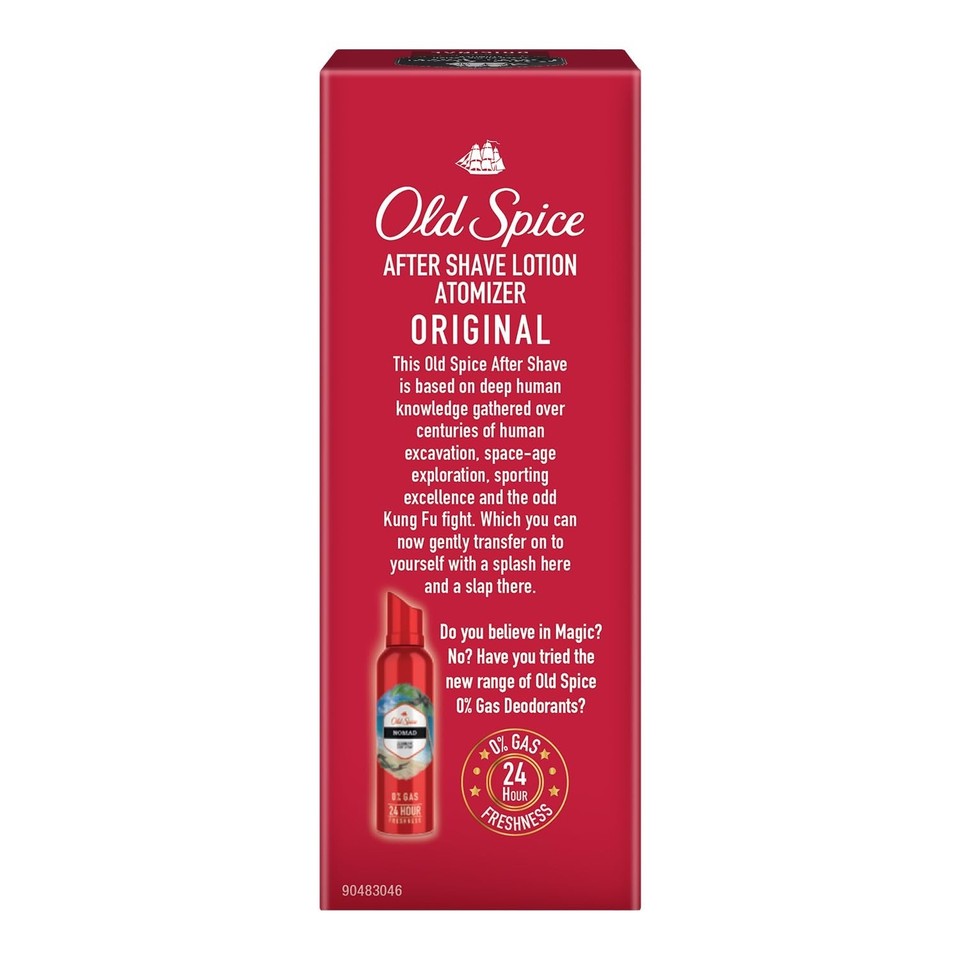 Old Spice ASL Atmoised After Shave Lotion Original - Cool, Aromatic ...