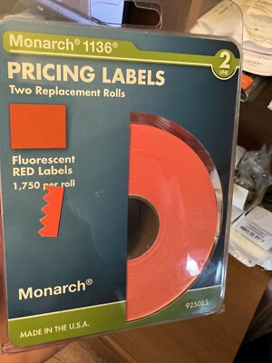 Labels - Monarch 1136 Labels