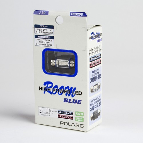 Polarg P2320B (J-80) 10X31 Dome Light Hi-power 3 LED Bulb Blue - QTY=1 ...