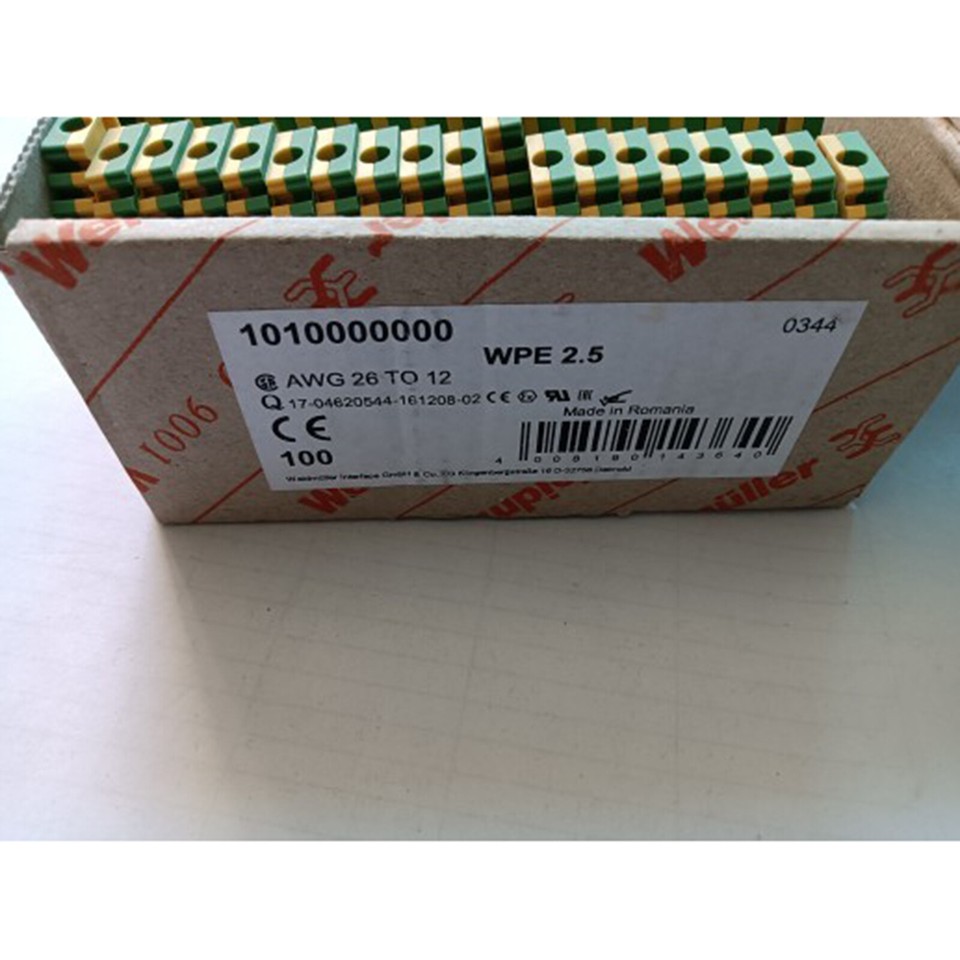 100PCS/Box WPE 2.5 1010000000 AWG 26 To 12 Terminal Blocks Free ...