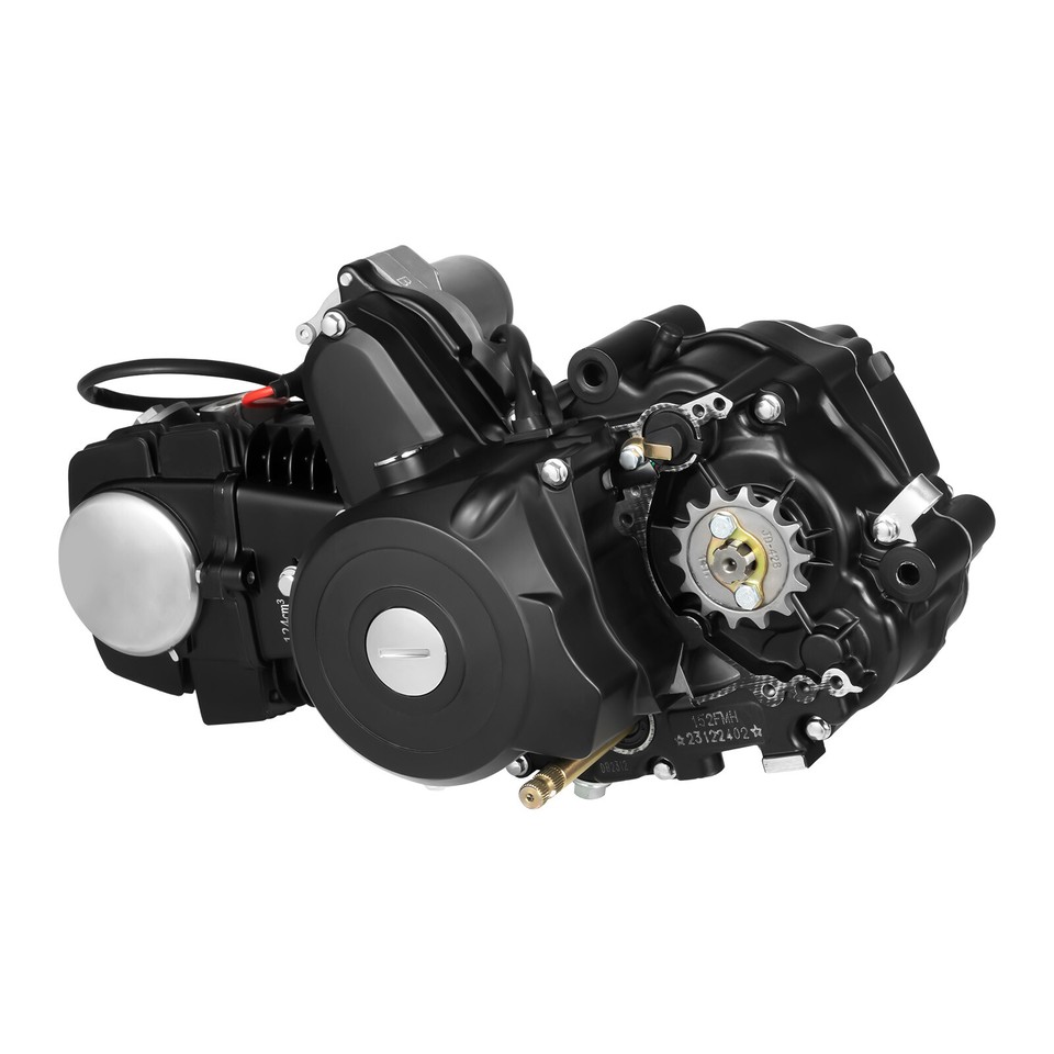 125CC 4 Stroke ATV Engine Motor w/Reverse Electric Start For ATVs GO ...