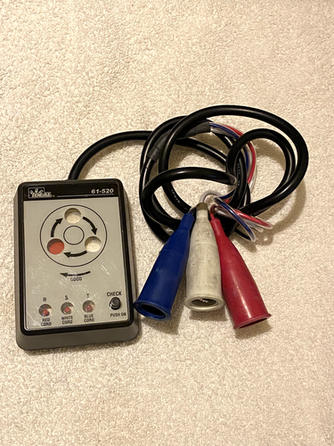 Ideal 61-520 3-Phase Sequence Tester | eBay