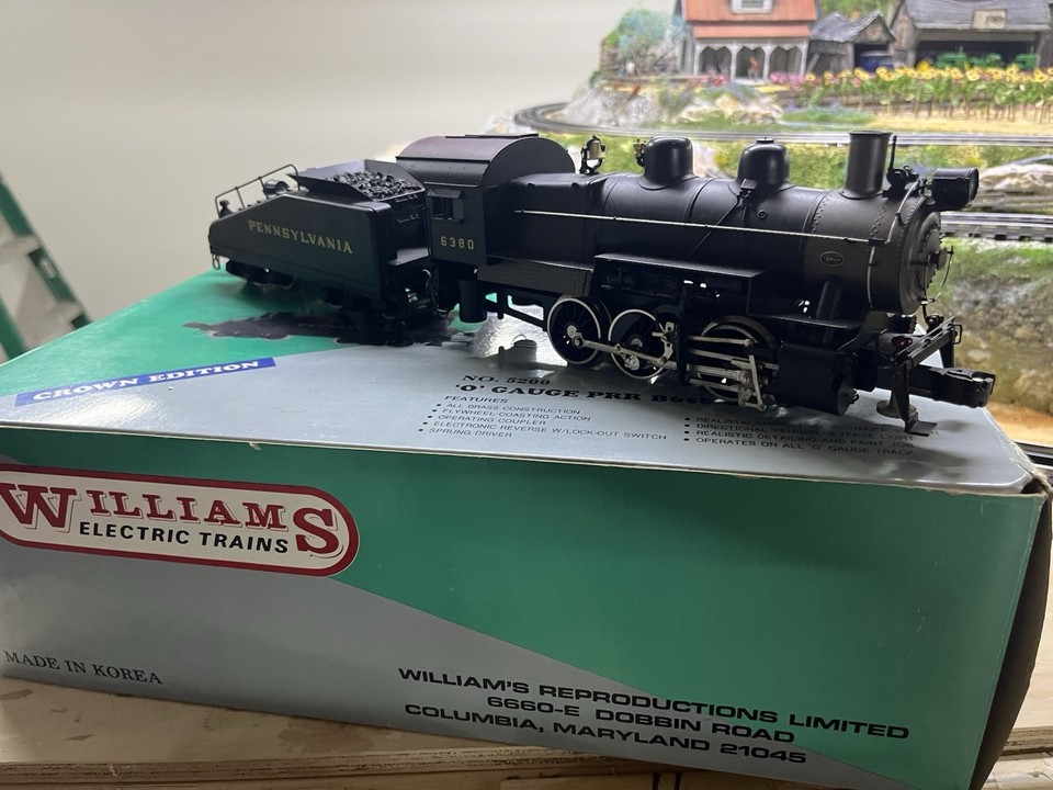 Williams Scale Brass 3-rail PRR 0-6-0 B-6 Switcher | eBay