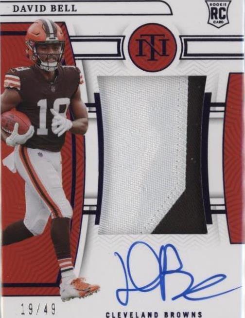 2022 Panini National Treasures - Rookie Patch Autographs David Bell ...
