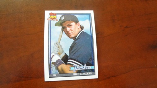 1991 TOPPS # 691 MIKE BLOWERS BASEBALL CARD | eBay