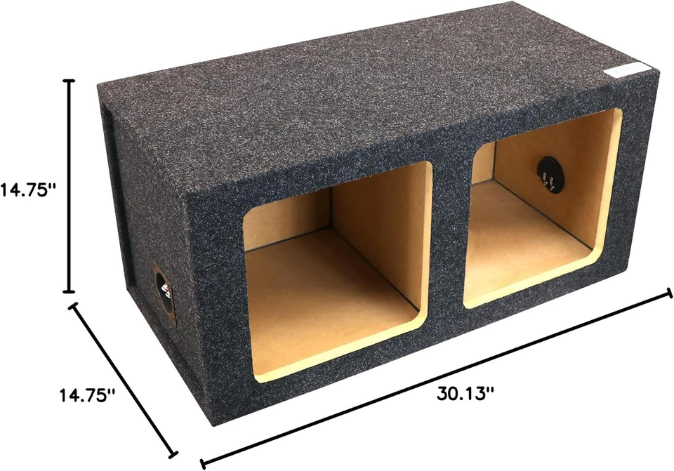 Bbox Dual Sealed 12 Inch Subwoofer Enclosure Engineered for Kicker Solo ...