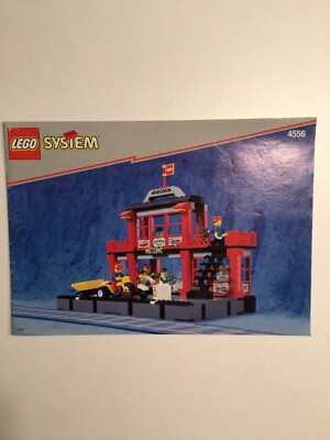 LEGO ® Eisenbahn Bauanleitung 9V 4556 Bahnhof ungelocht 255 | eBay.de