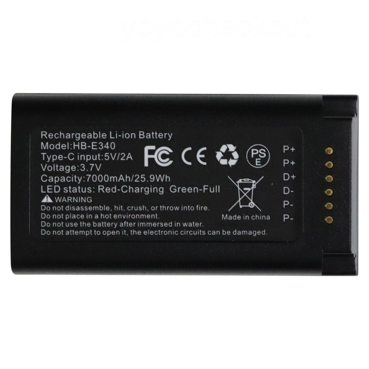 Eufy Camera 2-Pack Replacement Battery For Eufy Security Video Doorbell ...