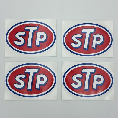 (4) Vintage Original 80's STP The Racers Edge Decal Stickers | eBay