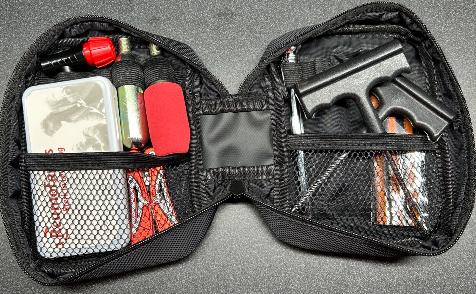 Trail ATV UTV Tire Repair Kit Tube Patch Plug CO2 Cartridge Kawasaki ...