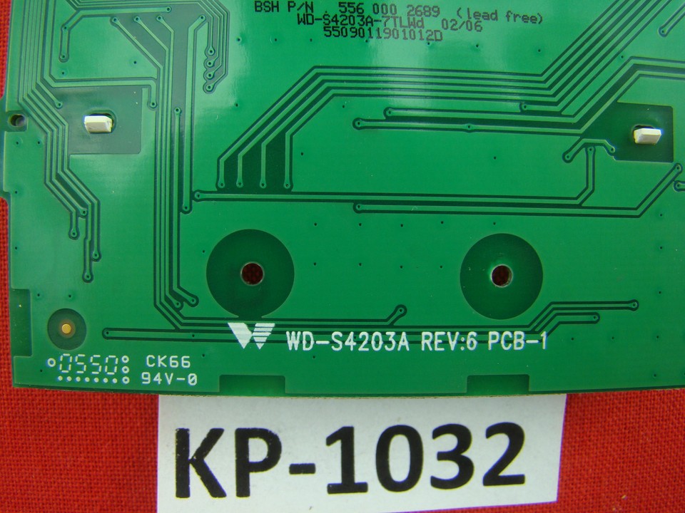 Siemens Display Washing Machine WD-S4203A Display #KP-1032 | eBay