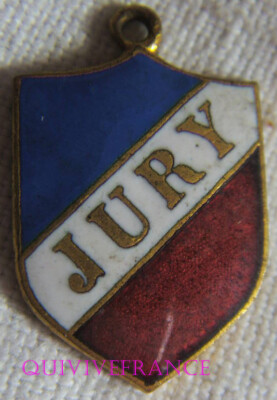 BG13598 - INSIGNE BADGE TRICOLORE - JURY | eBay