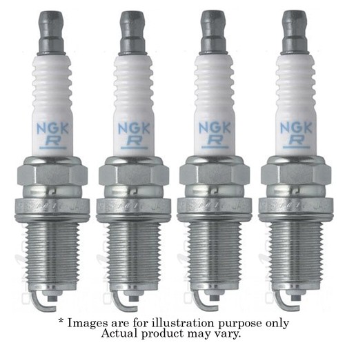 4x New NGK M14x1.25 Resistor Standard Spark Plug For SAAB 9-3 BCPR7ES ...