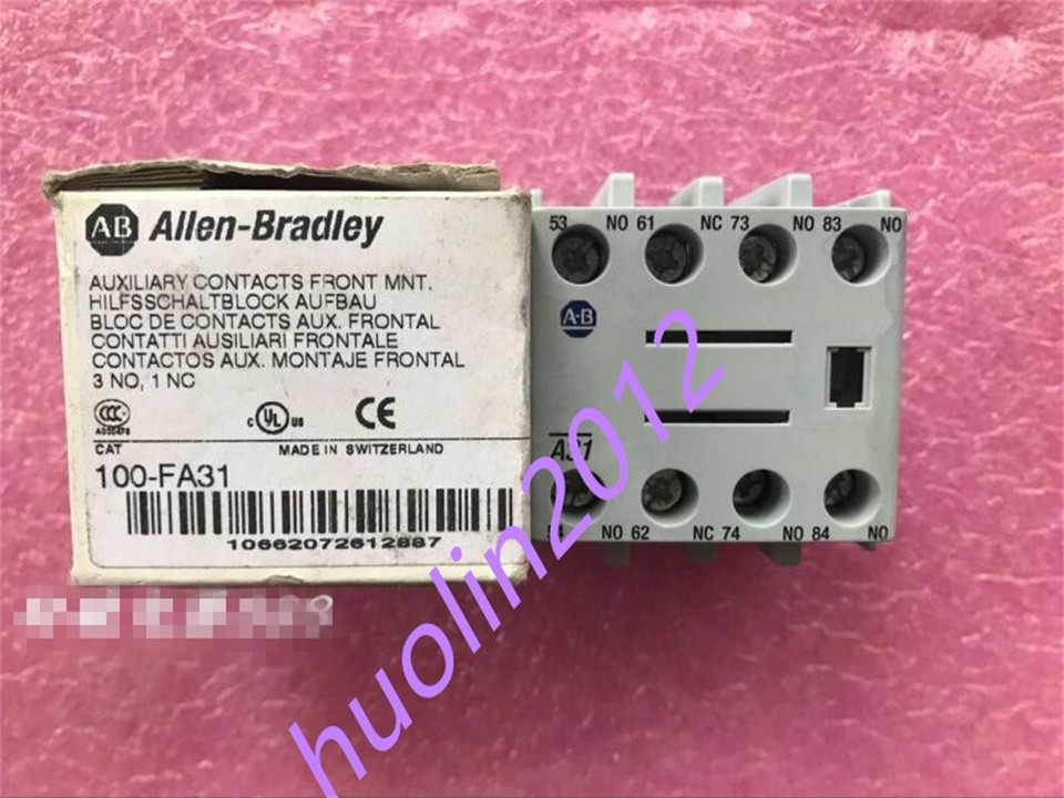 1pcs New AB contactor auxiliary contact 100-FA31 | eBay