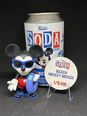 Funko Vinyl Soda: Disney - Beach Mickey Mouse Exclusive) Common Figure ...