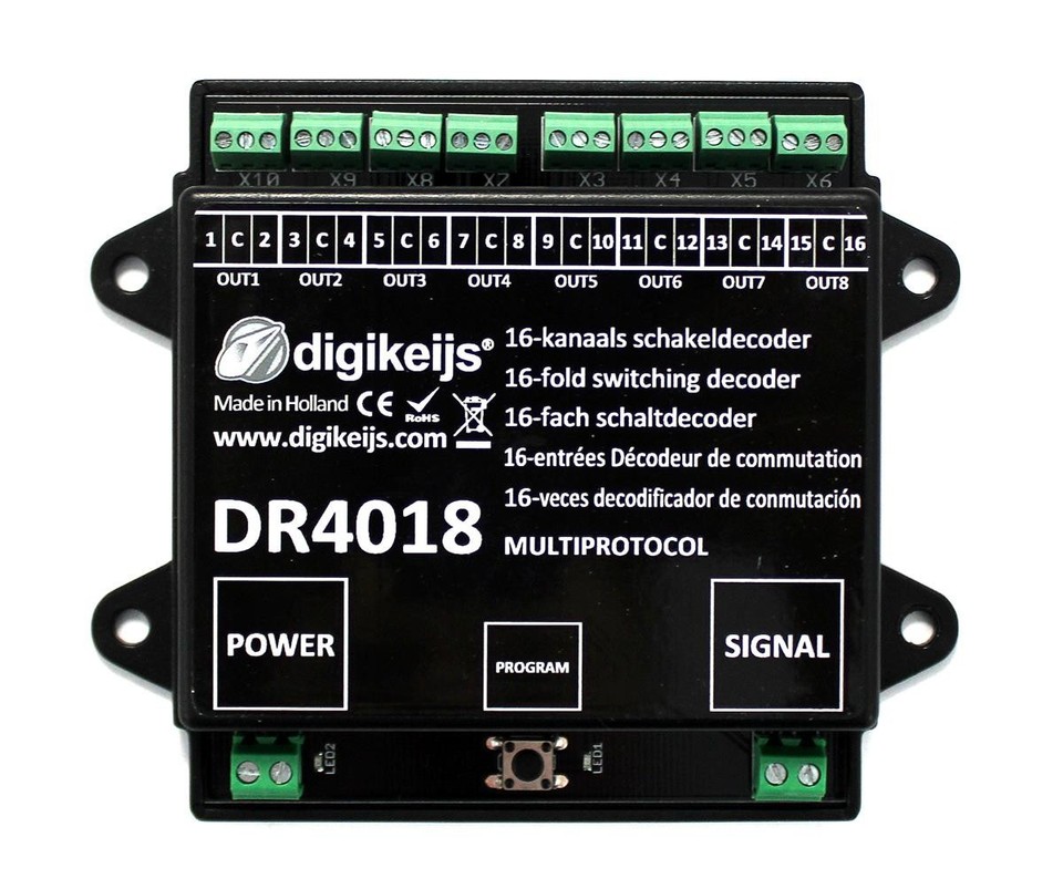 DIGIKEIJS 'MULTI' GAUGE LOT OF 3 DR4018 16-CHANNEL SWITCH DECODERS | eBay UK