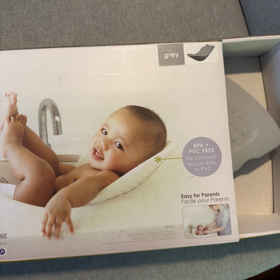 Puj Rubber Baby Bath With Original Box Fold And Go Infant Travel Tub ...