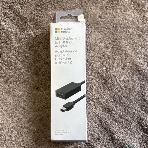 Microsoft Surface Mini DisplayPort to HDMI 2.0 Adapter EJU-00001 Model ...