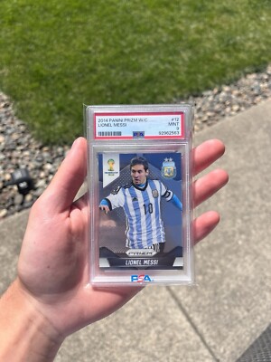 2014 Panini Prizm World Cup Leo Messi PSA 9 | eBay
