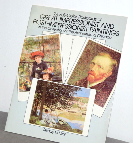 24 Full-Colour Postcards of Great Impressionist and Post-Impressionist ...
