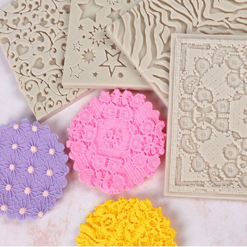 Fondant Patchwork Couette Tricot Tissage Tapis Moule Gâteau Sugarcraft ...