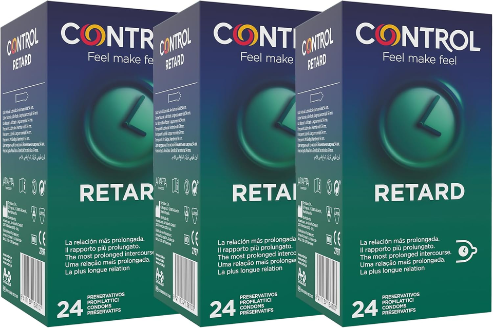 CONTROL Kit Retard Mix Cofanetto Composto Da 72 Preservativi Ritardanti ...