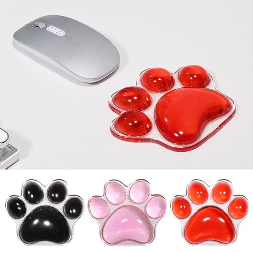 Cat's Paw Shaped Wrist Rest Pad Non-Slip Mouse Pad Useful Elbow Rest ...