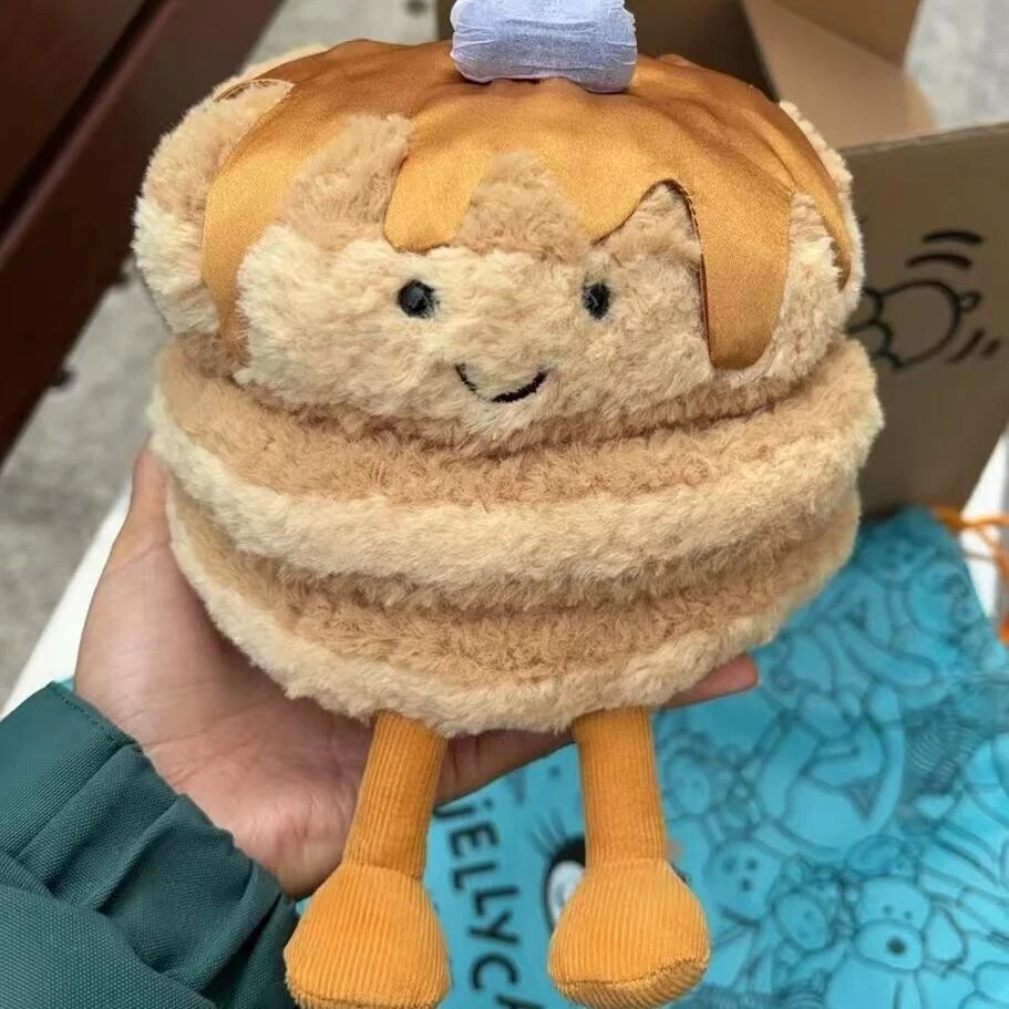 Jellycat Amuseables Fran Pancakes Soft Plush Stuffed Toy Gift With Dust ...