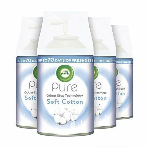 Air Wick Pure Soft Cotton Autospray Refill - Pack of 4 (3048542) for ...