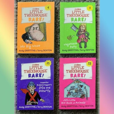 NEW 4X RARE! Coles Little Treehouse Books ⭐ Full Set ⚡ #4 #9 #15 & #22 ...