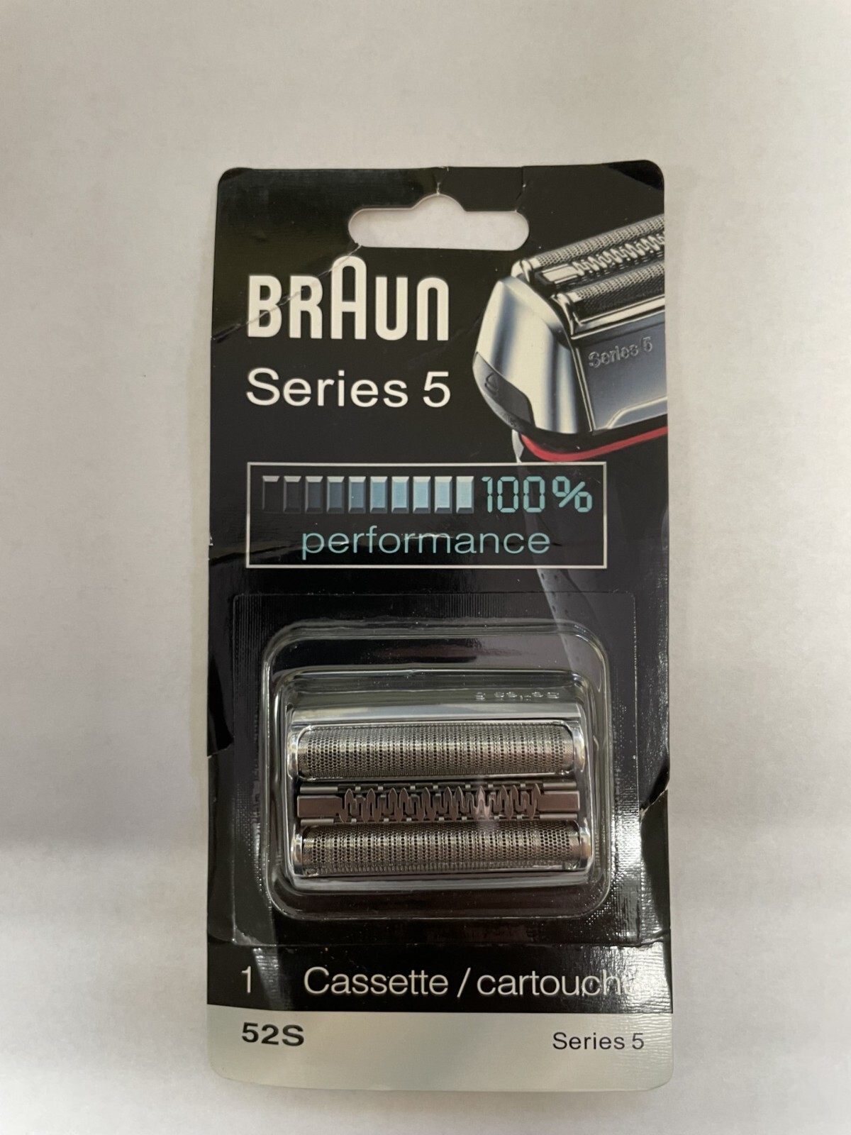 Braun Genuine 52S Series 5 Electric Shaver Head Replacement Cassette ...