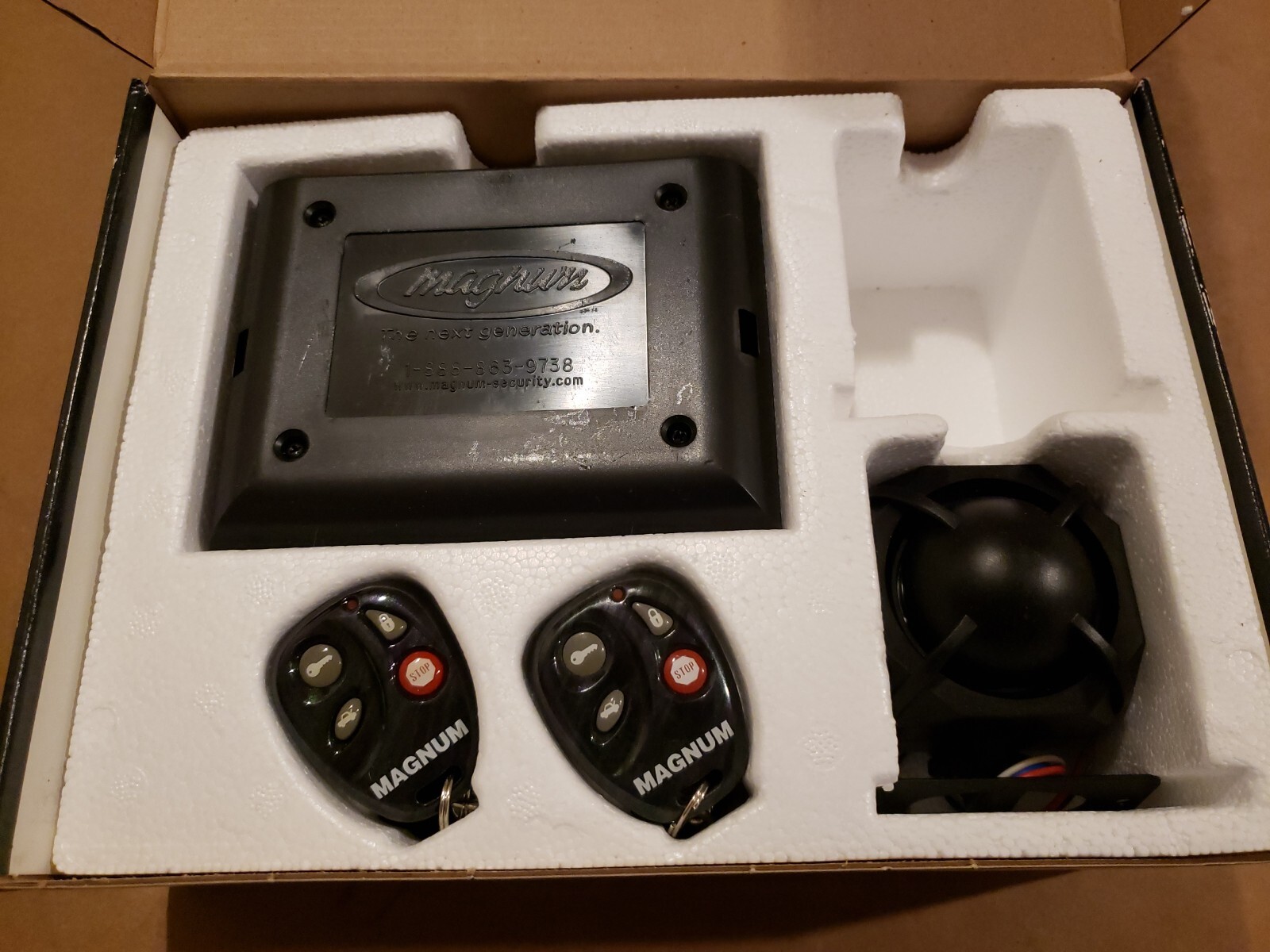 Magnum - Gold Edition Deluxe Remote Starter With Alarm And Keyless ...