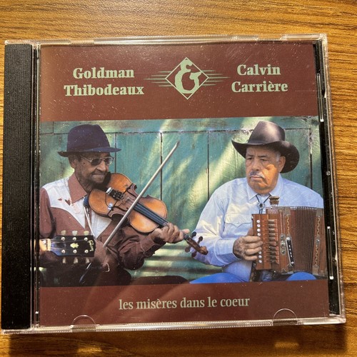 GOLDMAN THIBODEAUX & CALVIN CARRIERE les Miseries Dans Le Coeur Rare CD ...