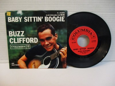 B155: Buzz Clifford Baby Sittin' Boogie Columbia 41876 Rock VG++/VG++ ...