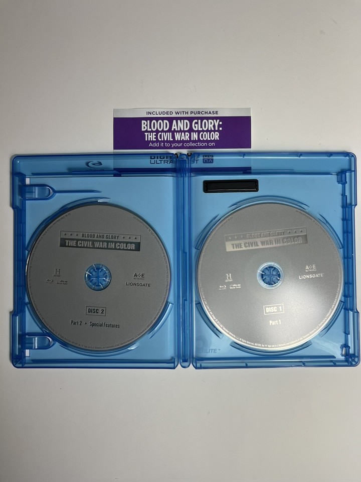 Blood And Glory: The Civil War In Color (Blu-ray Digital HD, 2015 ...