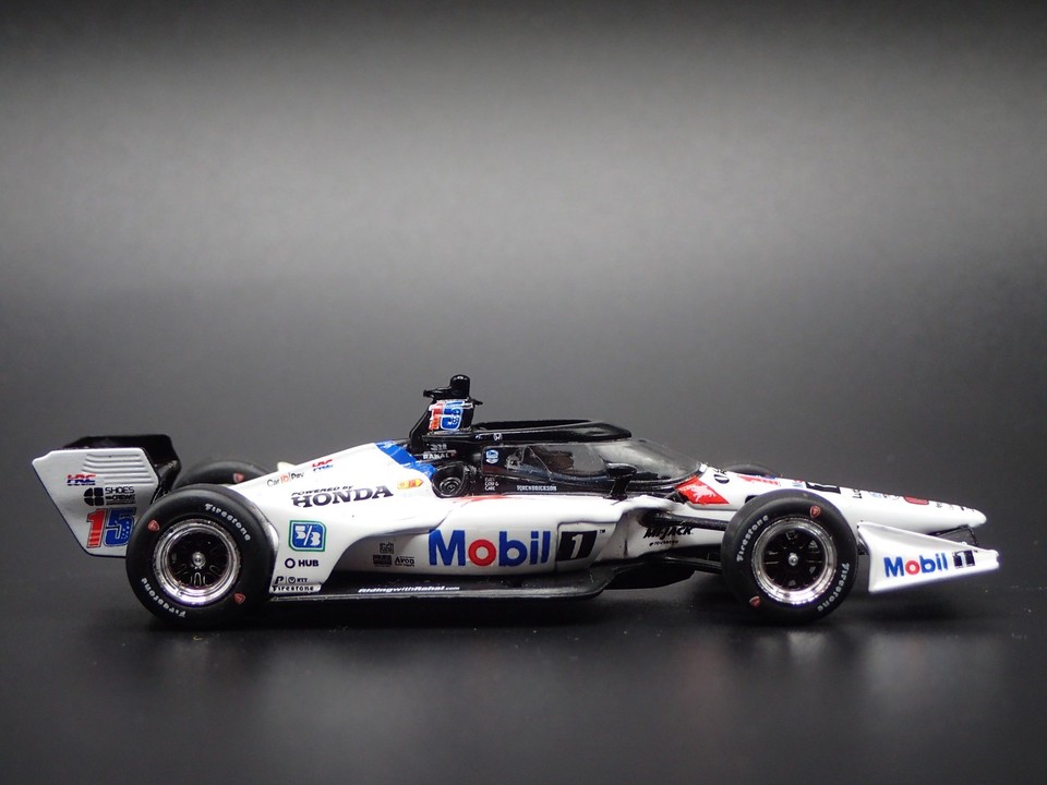 2025 25 INDY RACING HONDA 15 GRAHAM RAHAL MOBIL 1 1:64 SCALE DIECAST ...