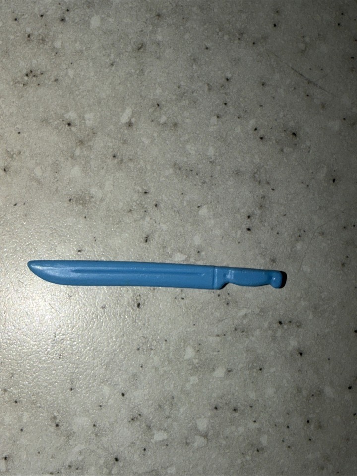 Original Gi Joe 1988 Muskrat Blue Machete Knife Sword Weapon NICE | eBay
