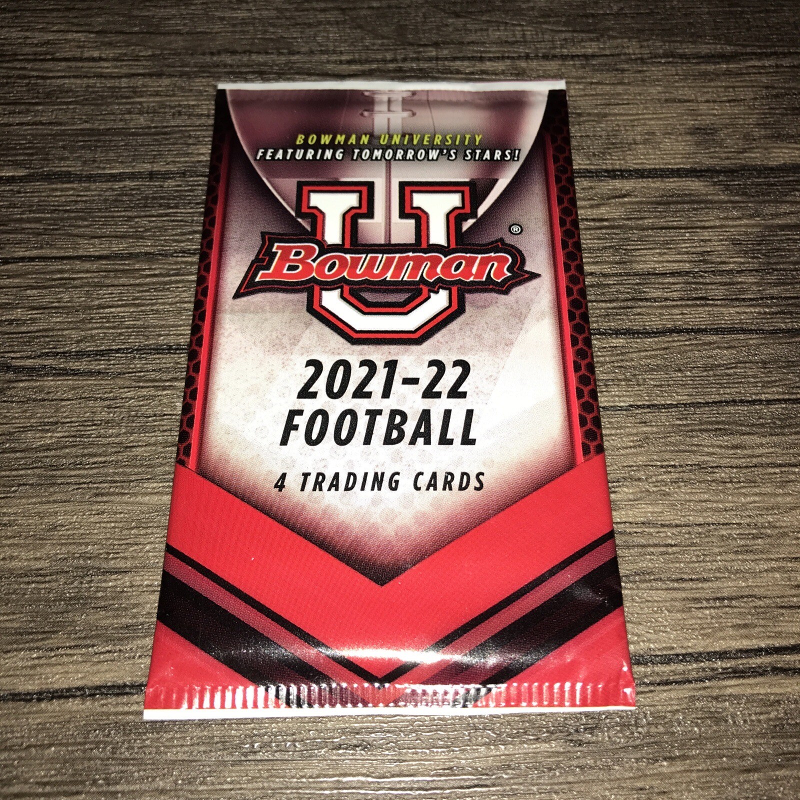(1) 2021-22 Bowman University Football Pack-4 Cards-Factory Sealed- | eBay