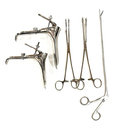 Gynecology Surgical Instruments Kit Sponge Forceps, Mithieu IUD 12" & M ...