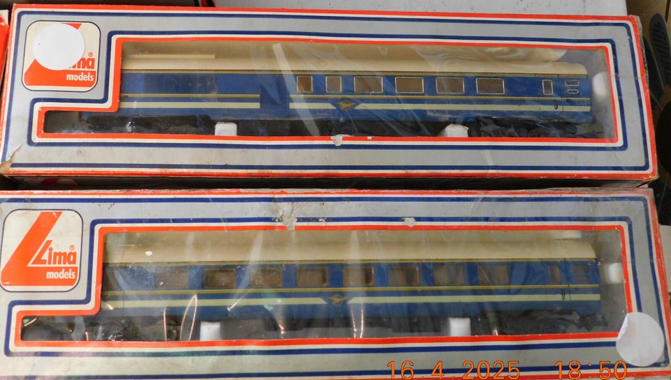 LIMA SAR SOUTH AFRICAN LOCO AND 4 COACHES BLUE TRAIN HO GAUGE | eBay UK